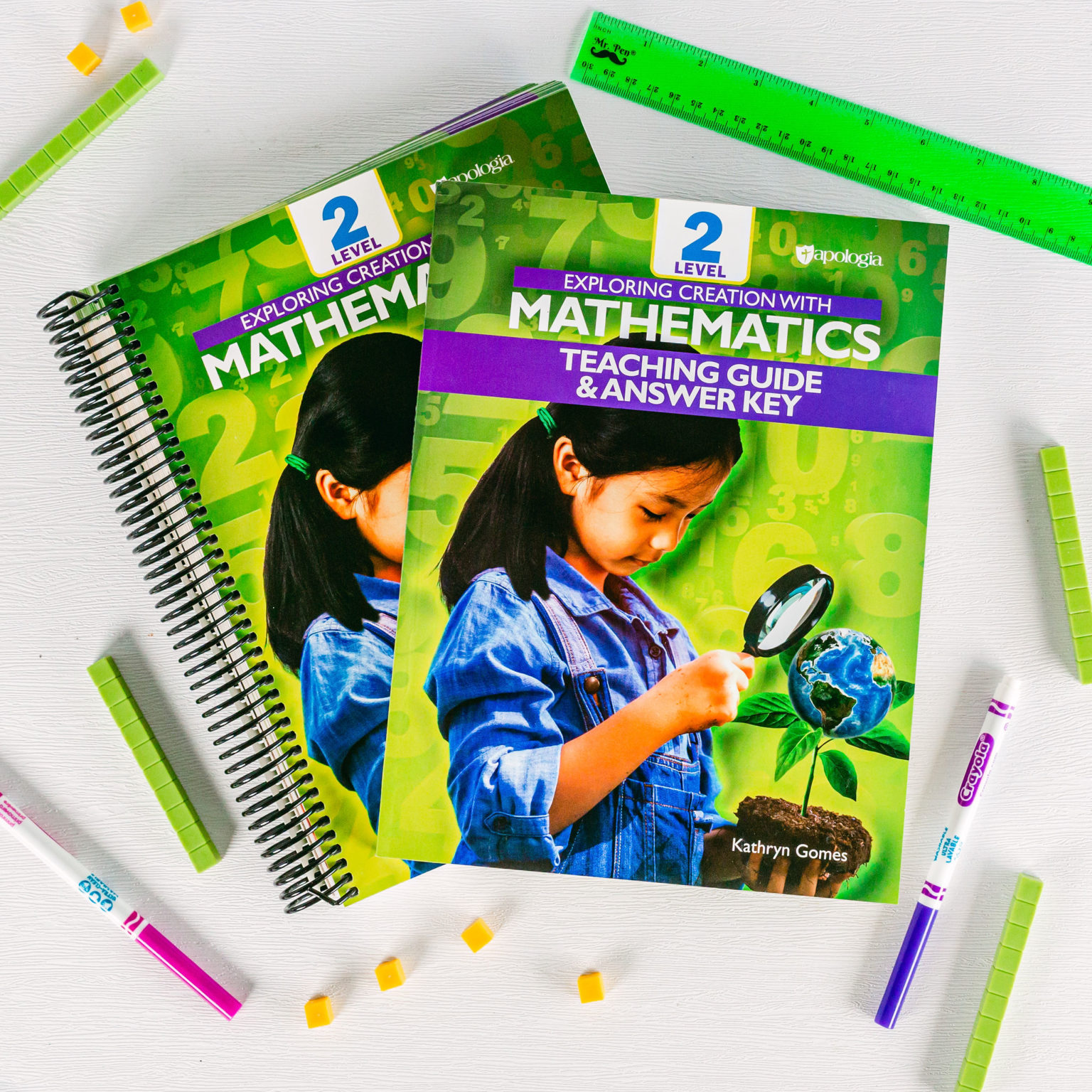 Apologia Homeschool Curriculum Brand Styled Product Photography ...